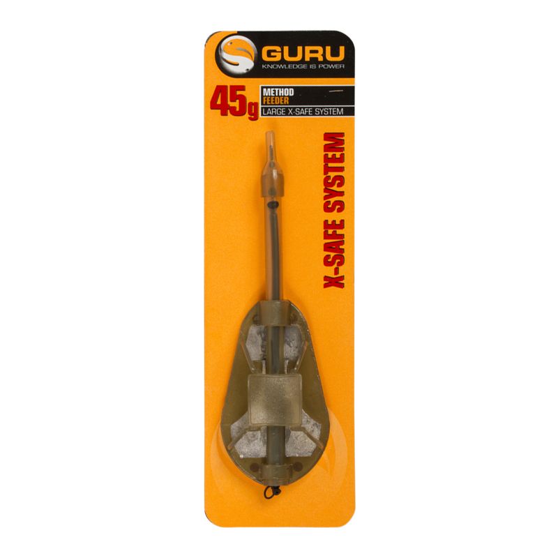 Guru Tackle Krmítko Large Method Feeder X-Safe 28g - Rybářské potřeby Rybina