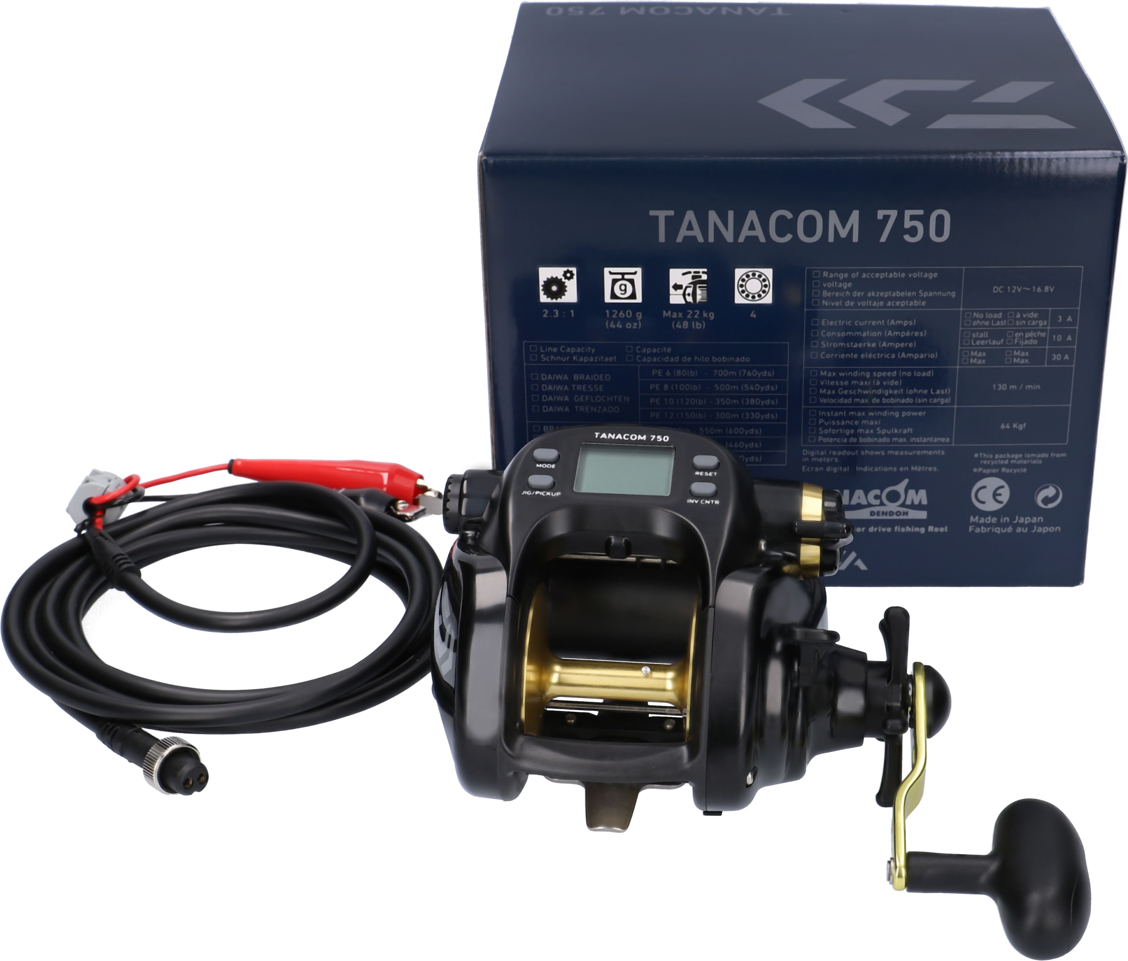 Daiwa Multiplikátor Tanacom 750 - Rybářské potřeby Rybina
