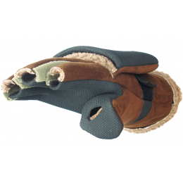 Norfin Rukavice Mittens Hnědé - Rybářské potřeby Rybina