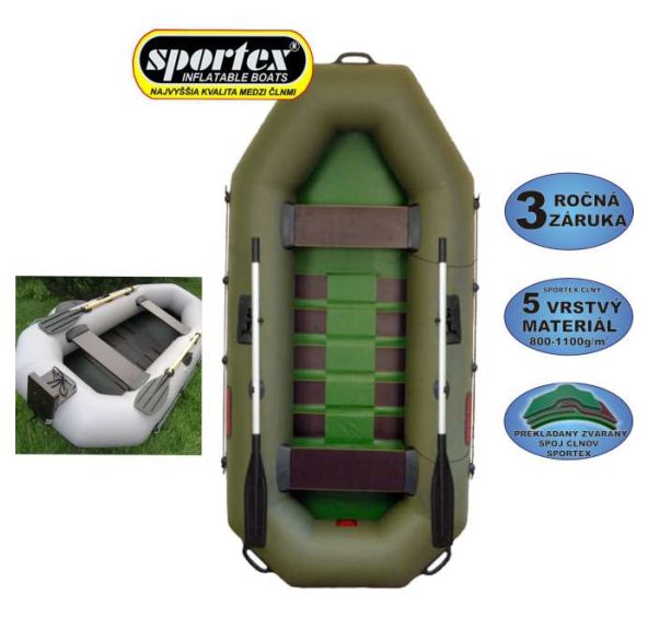Sportex nafukovací člun DELTA 260 - Rybářské potřeby Rybina