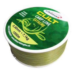Climax Silon CULT Carp Line Extreme mattolive 1000m - Rybářské potřeby ...
