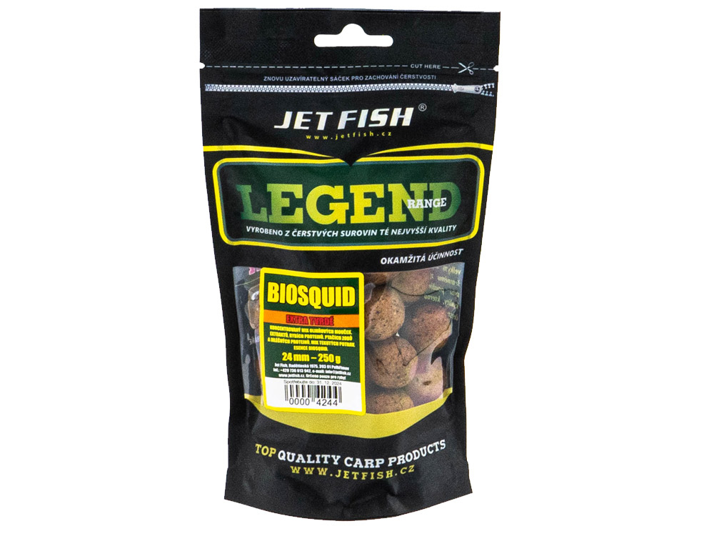 Jet Fish Boilies Legend Range Extra Tvrdé 30mm 250g - Rybářské potřeby ...