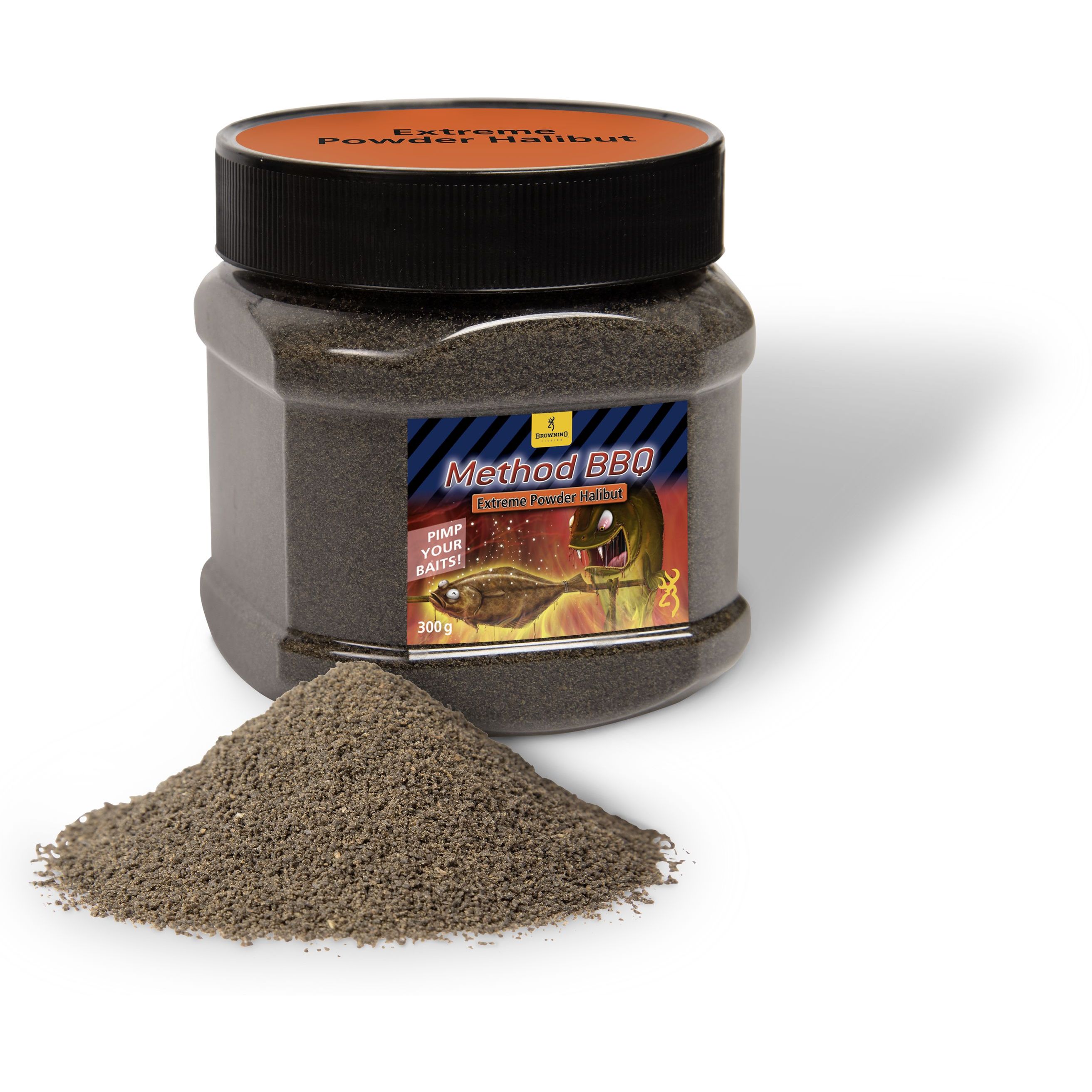 Browning Method BBQ Extreme Powder Halibut 300g - Rybářské potřeby Rybina